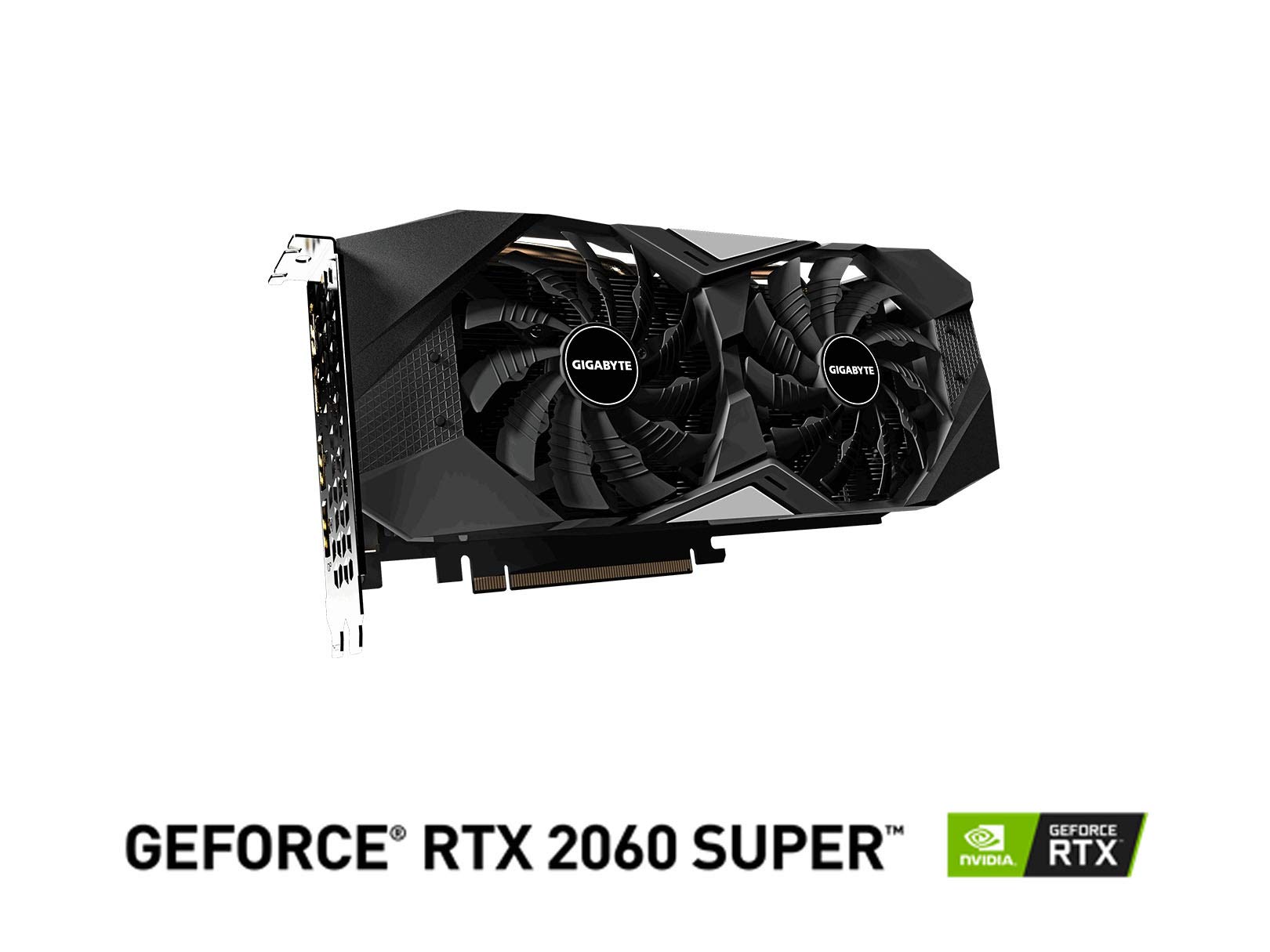 GIGABYTE Gv-N2060OC-6GD GeForce RTX 2060 OC GG Graphics Card, 2X Windforce Fans, 6GB 192-bit GDDR6, REV2.0 Video Card