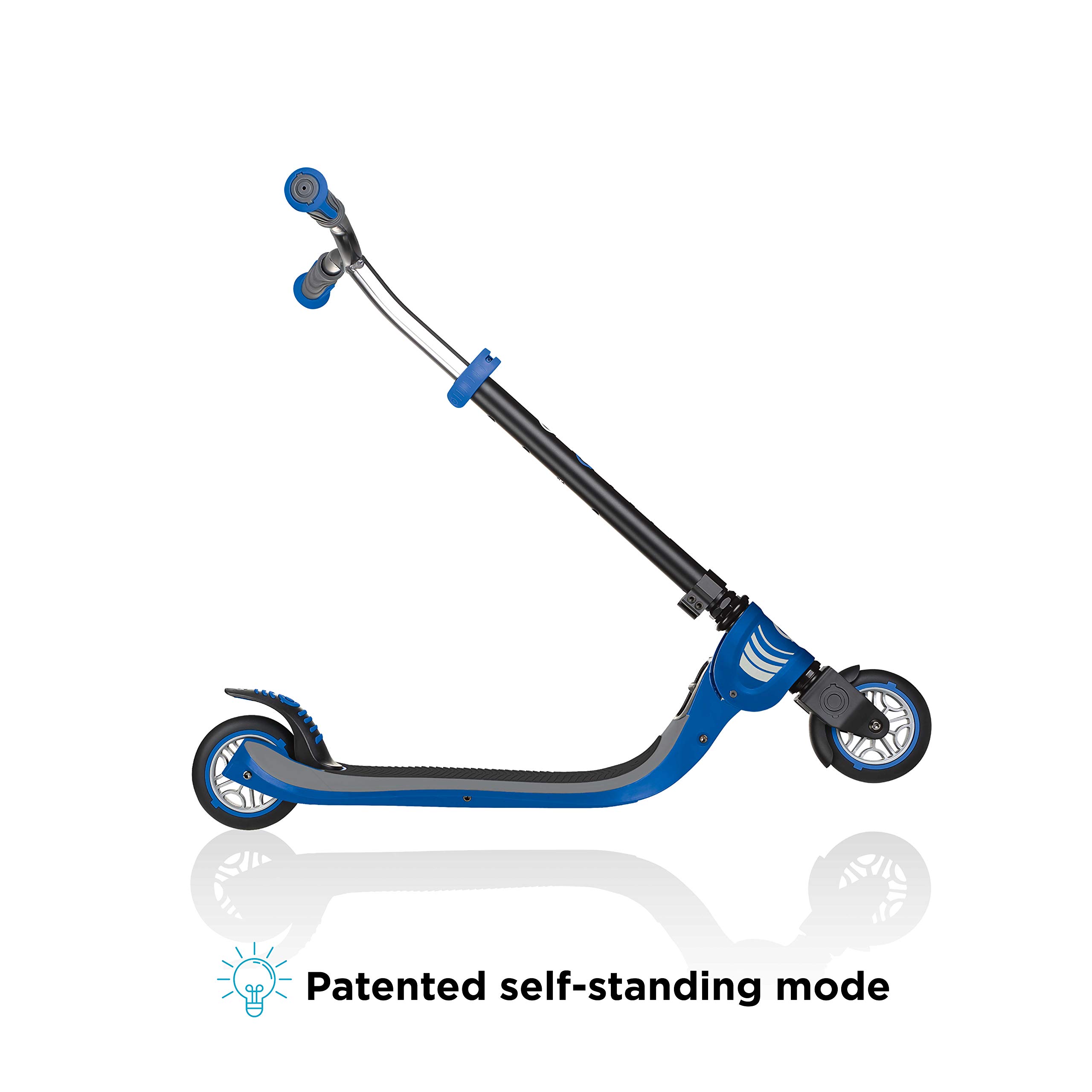 Globber Flow Foldable 125 2-Wheel Scooters Perfect Choice for Children to Transition to Their First 2-Wheel Scooter. Adjustable Features, Robust Design