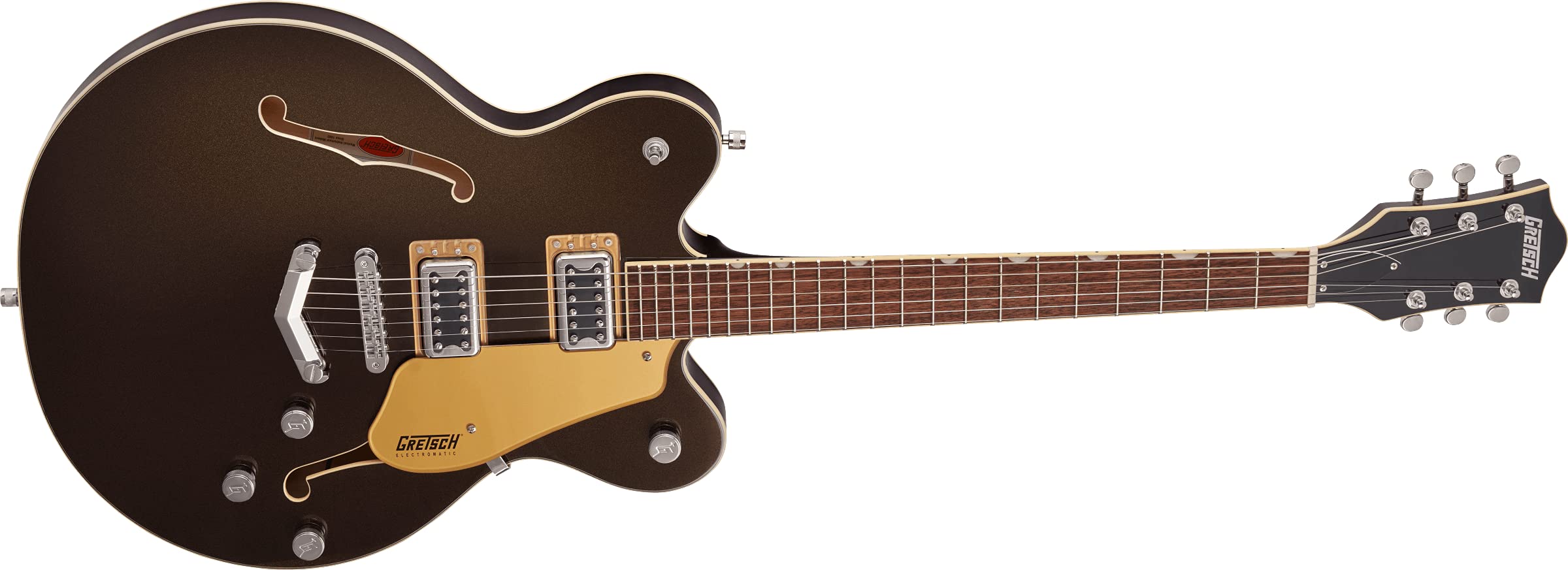 Gretsch G5622 Electromatic Center Block Double-Cut Black Gold w/V-Stoptail