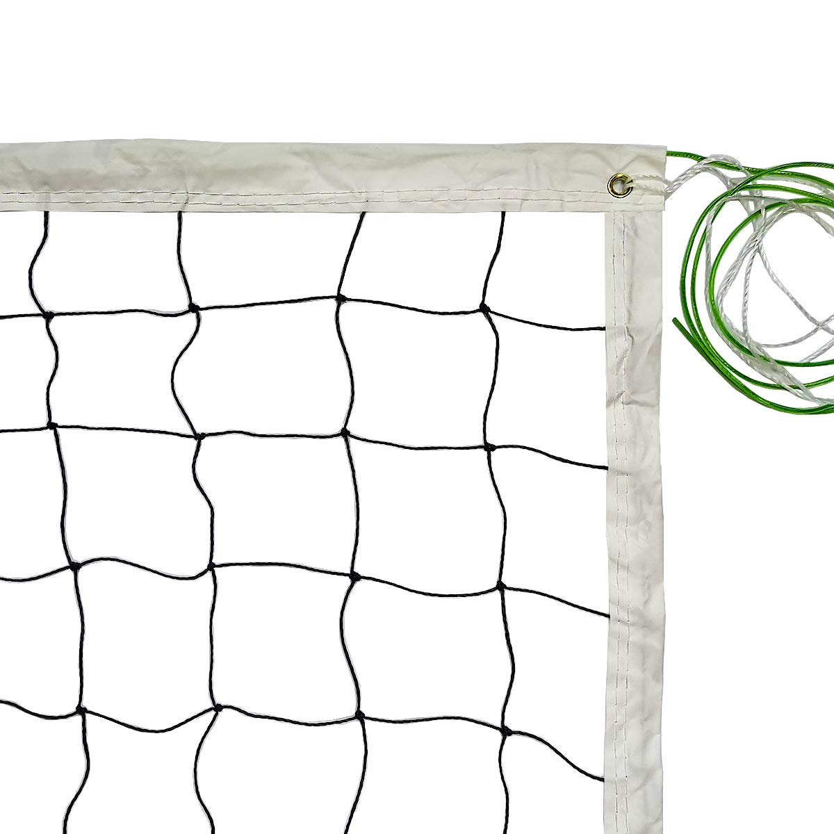 GeWeDen Volleyball Net,Classic Pool Sand Volleyball Net Replacement Netting System Standard Size (32 FT x 3 FT) Poles Not Included