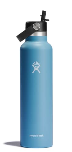 Hydro Flask 24 oz Standard Mouth Flex Straw Cap Rain