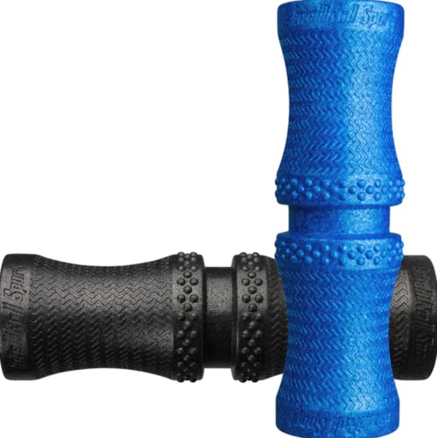 IntelliRoll | 1 Max Sport Firm and 1 Pro Sport Medium Density Foam Roller for Muscle Trigger Point Massage, Physical Therapy and Exercise | Optimized for Neck & Spine, Relieve Pain