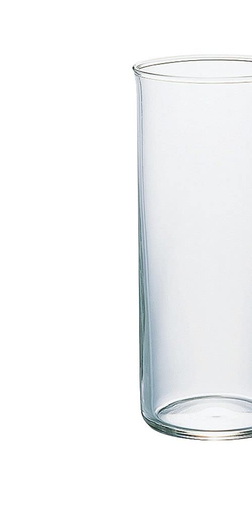 Hario Heat Resistant Glass Mug, 260ml, Clear (Pack of 2)