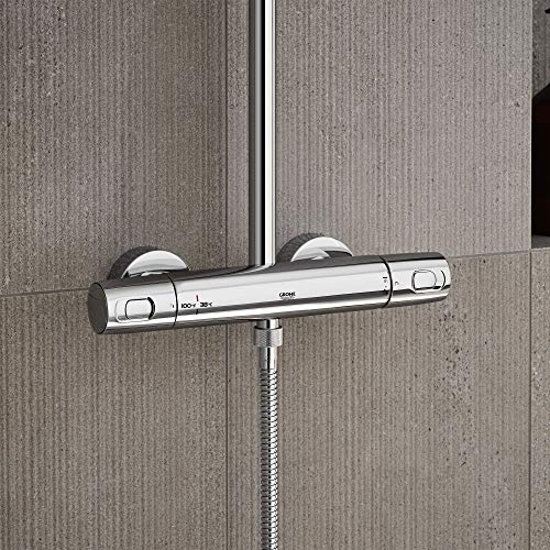 GROHE 26728000 Euphoria Shower System, Chrome