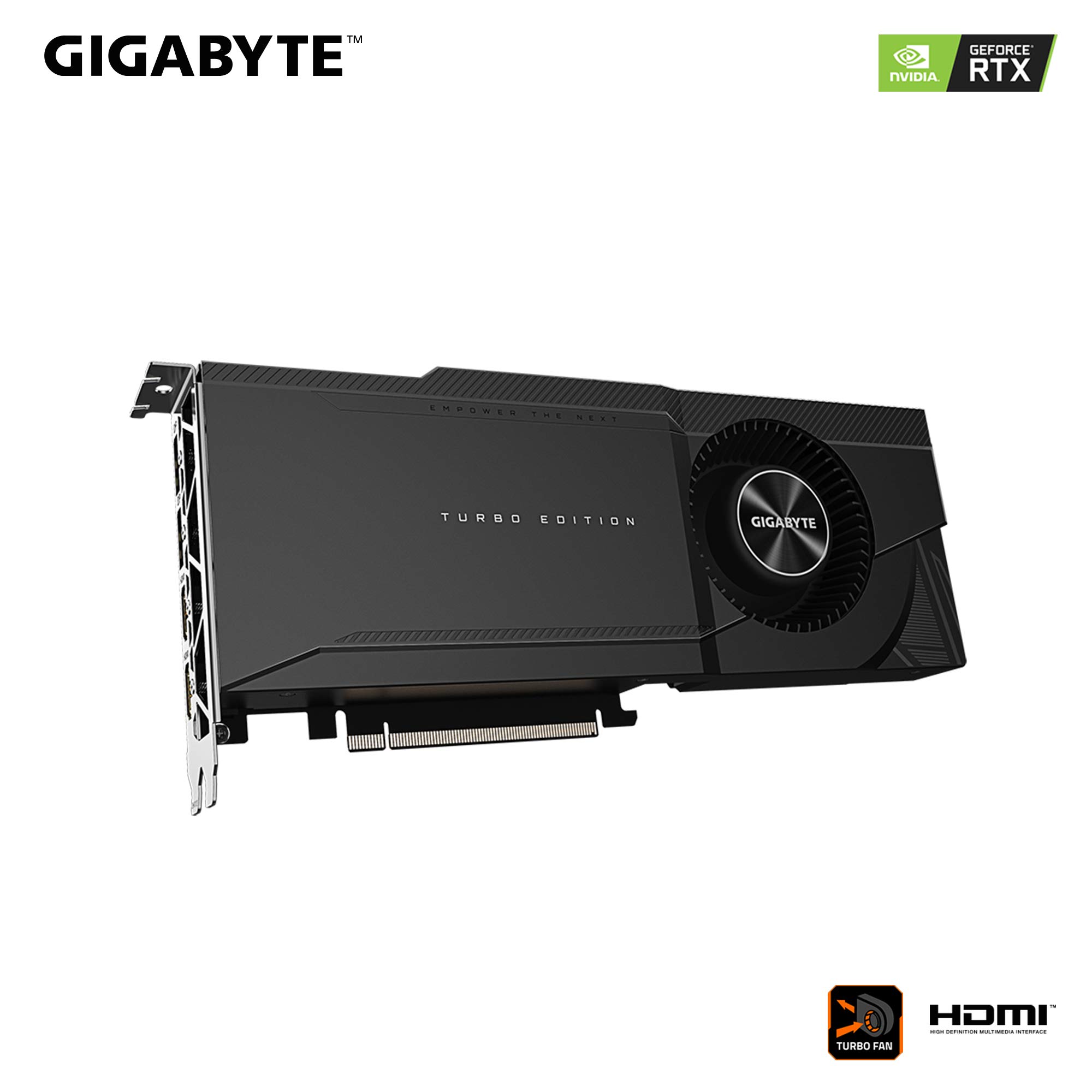 Gigabyte 24GB NVIDIA GeForce RTX 3090 Turbo GDDR6X Graphics Card Model GV-N3090TURBO-24GD