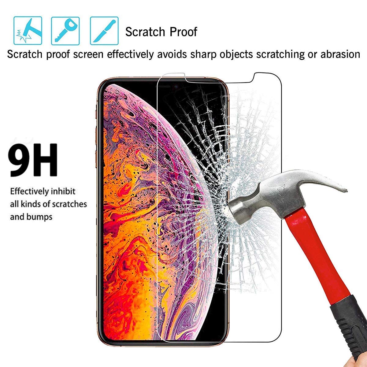 FZZSZS Case for Tecno Spark 7 Pro (6.6") + 2 Pack Screen Protector Film Tempered Glass, Magnetic PU Wallet Flip Protective Cover with Card Slots Shell Case, Purple Leather Case