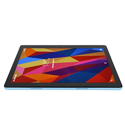 lonuo HD Tablet 1920x1200 10.1 Inch Tablet 8GB RAM 256GB ROM 100-240V Blue 5MP 13MP for Online Video (US Plug)