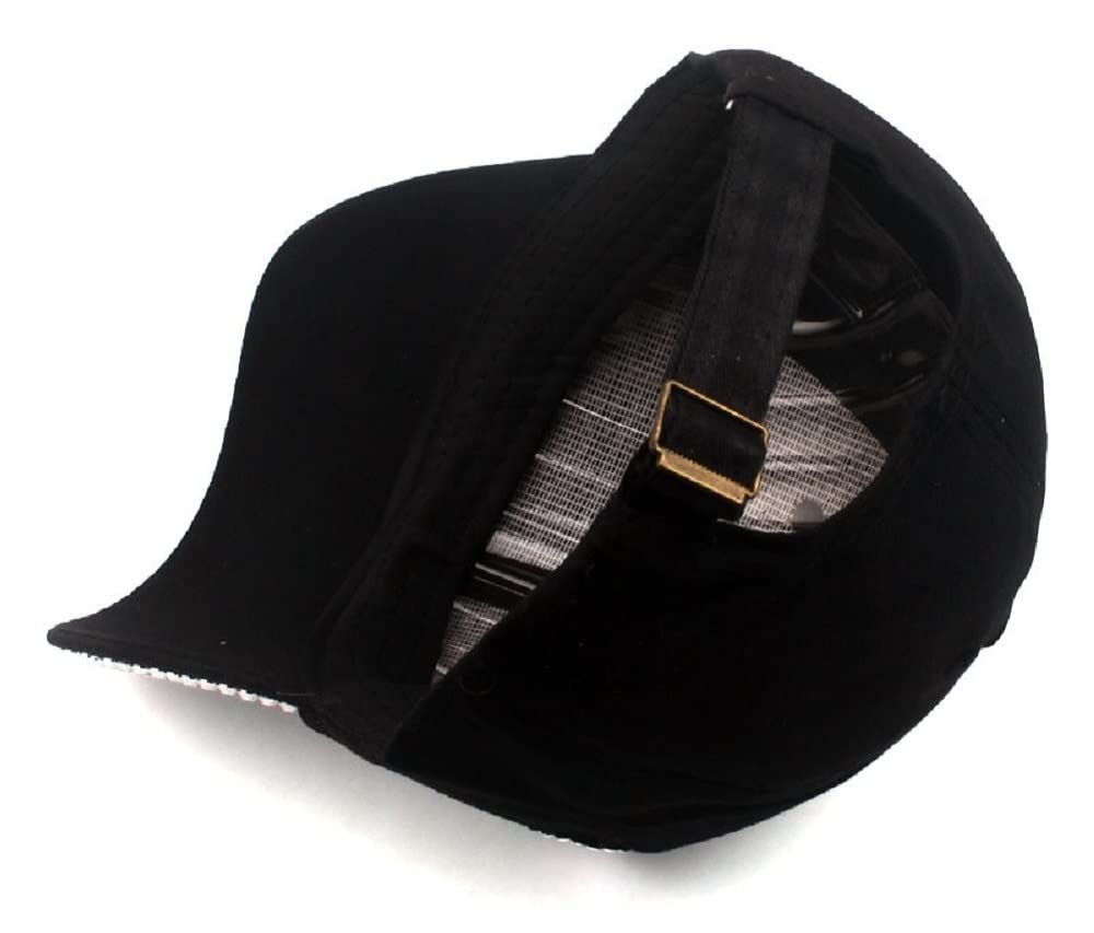 Hats for Women, Trucker hat, Baseball Cap, Beach hat, Summer hat, Rhinestone hat Black