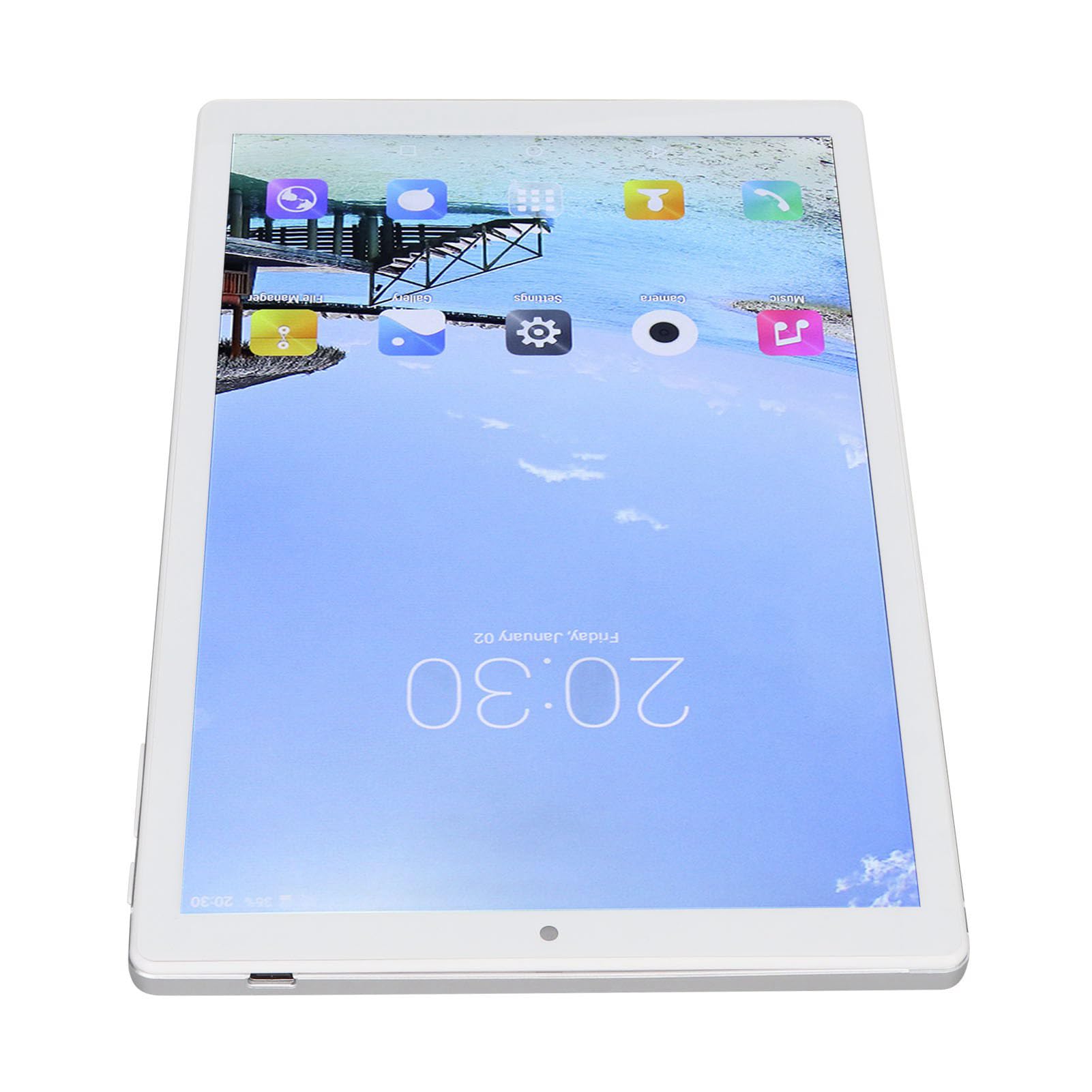 Haofy Tablet PC, Dual Speakers Dual Camera 100β240V 10-inch Tablet for Students (US Plug)