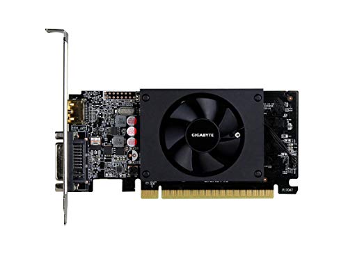 GIGABYTE GeForce GT 710 1GB Graphic Cards and Support PCI Express 2.0 X8 Bus Interface. Graphic Cards GV-N710D5-1GL REV2.0