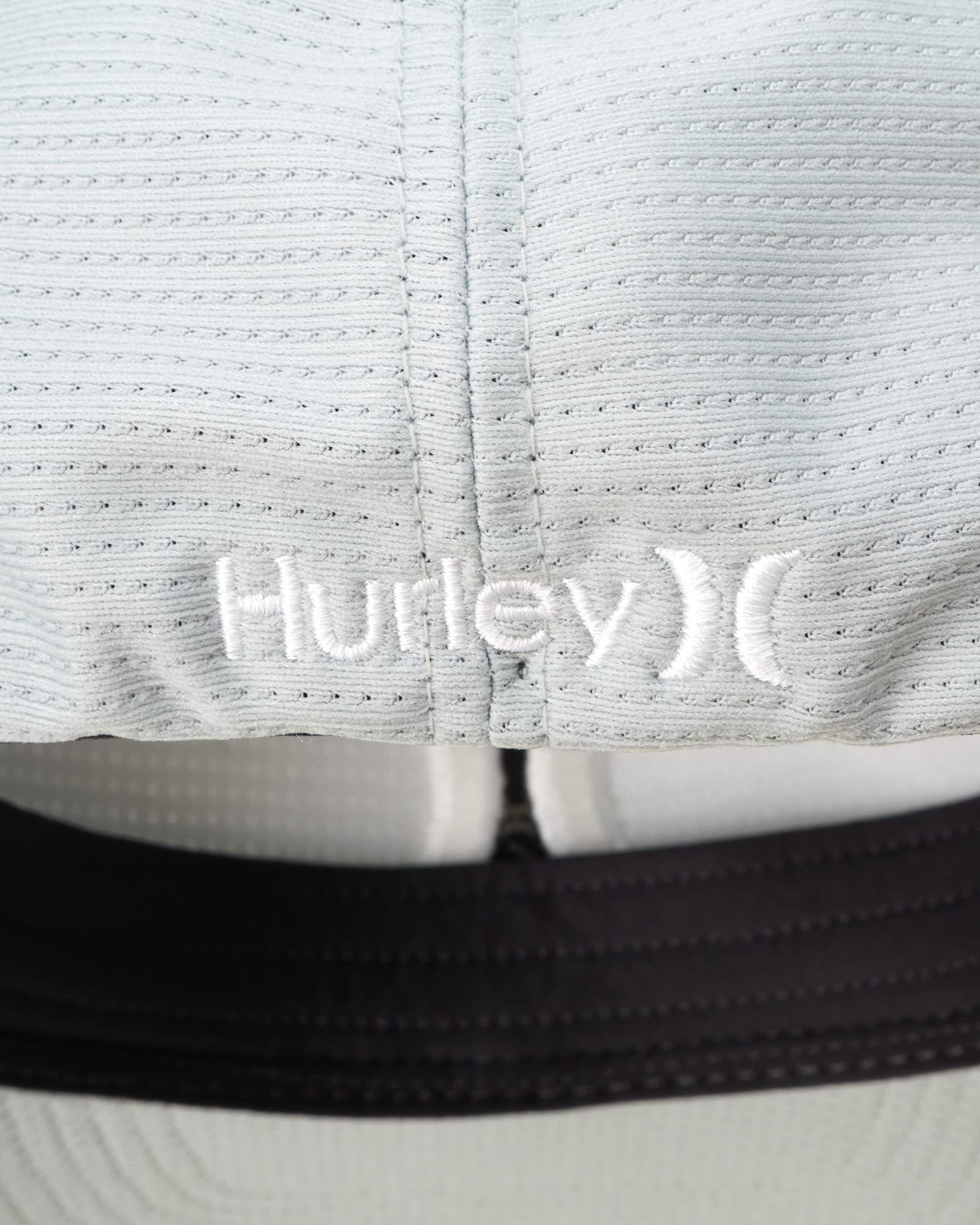 Hurley Men's Baseball Cap β Lightweight Curved Bill H2O Dri Fitted Caps for Men, Size Large-X-Large, Mystic Stone