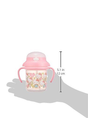 Hello Kitty 【Straw Mug】Baby Japan Import,200 Milliliter