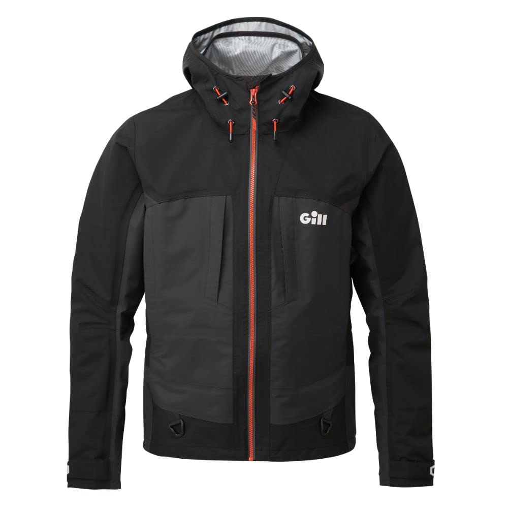 Gill Men's Pro Tournament 3 Layer Angler Fishing Rain Outdoor Coat Jacket Fully Taped & Waterproof