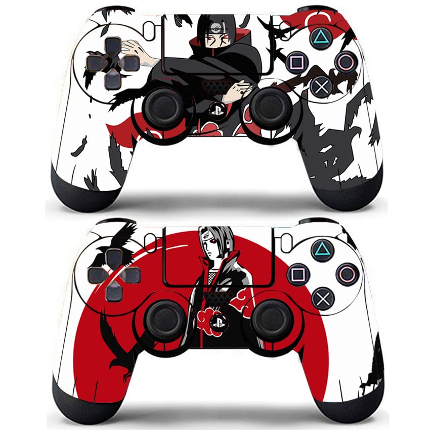 JOCHUI 2 Pack PS4 Controller Skin PS4 Controller Cover PS4 Stickers PS4 Decal Controller Wrap Vinyl Sticker ITC