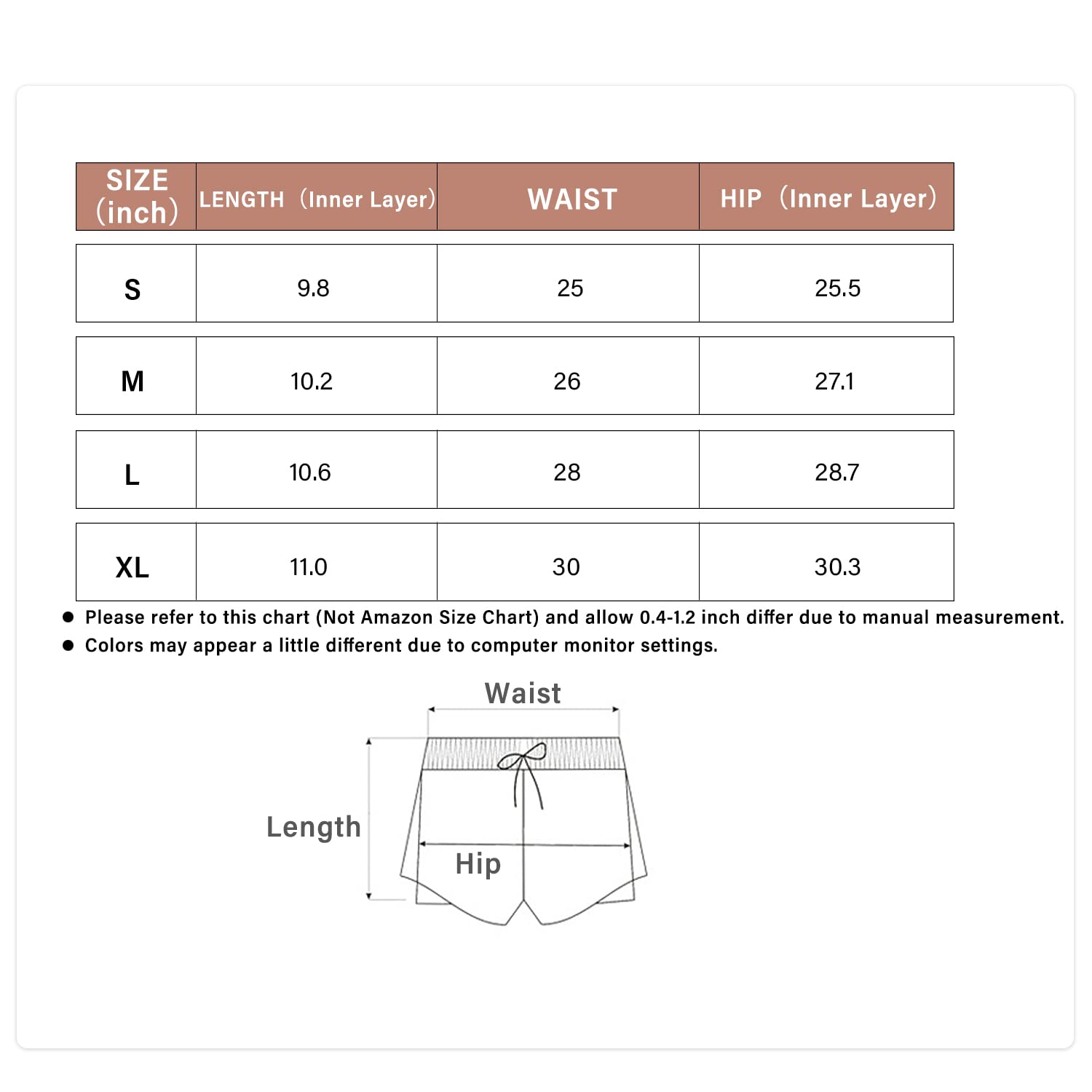 GSKS Womens 2 in 1 Flowy Workout Drawstring Shorts High Waist Athletic Running Lounge Sweat Skirt Summer Comfy Lounge Clothes Rose