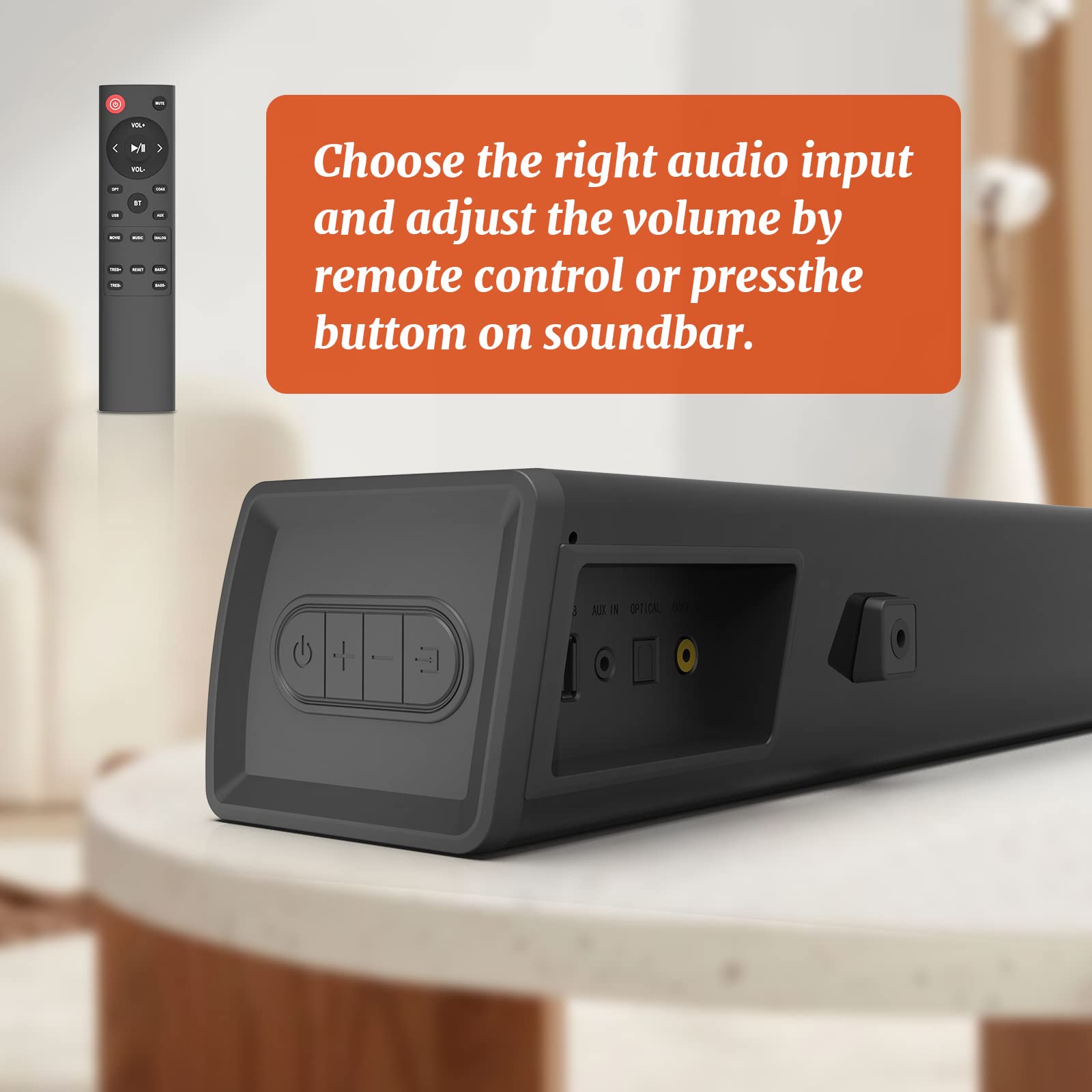 Karaoke Bestisan Soundbar for TV with 2 Wireless Microphones for Adults and Kids, Supports Bluetooth, Optical, Aux, Coax for Party, Remote Control