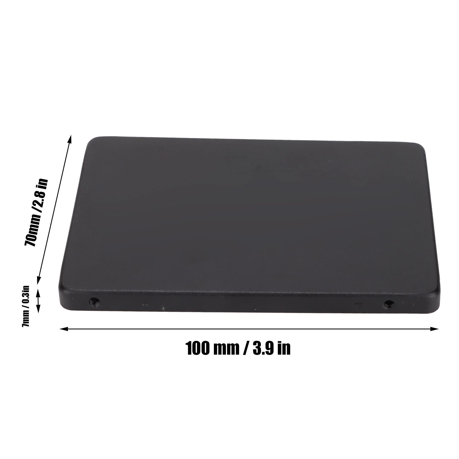 Internal SSD, 2.5 inch Aluminum case, Black Compact Notebook, Notebook, Notebook