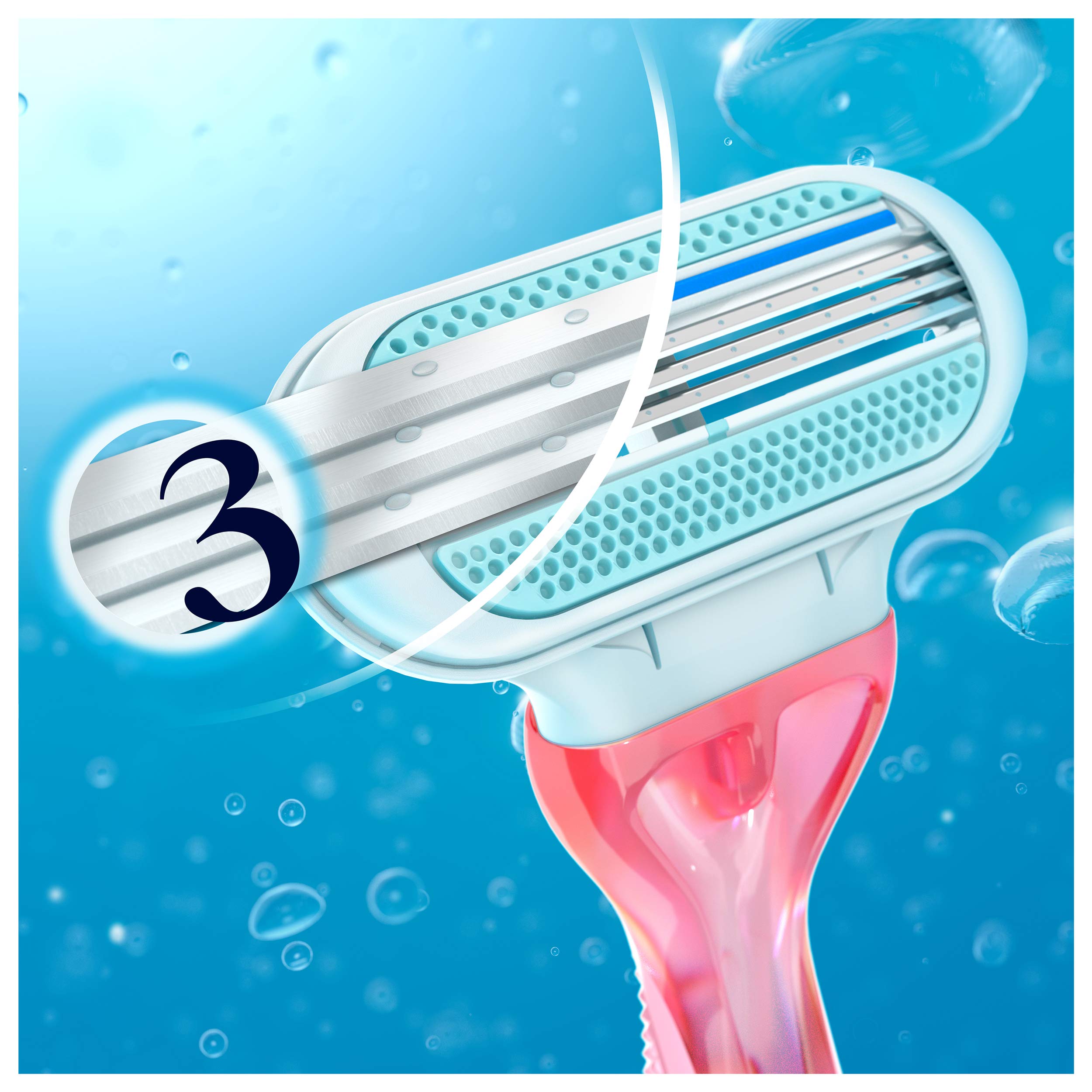 Gillette Venus Treasures Disposable Women's Razors, 6 Count