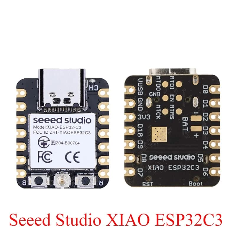 LVNGUYEN Seeed Studio XIAO ESP32C3 WiFi Development Board UART IIC IIS, SPI GPIO(PWM) ADC 3.3V 5V