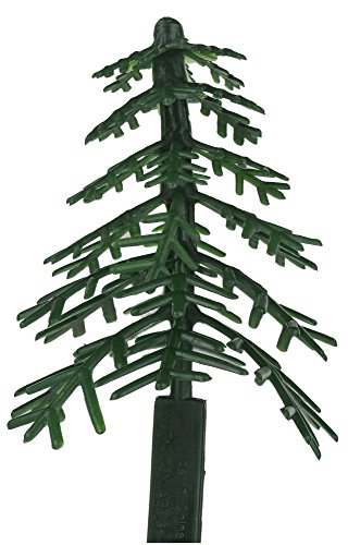 HAOHIYO Evergreen Trees for Cake and Cupcake Decorating (12-Pack)