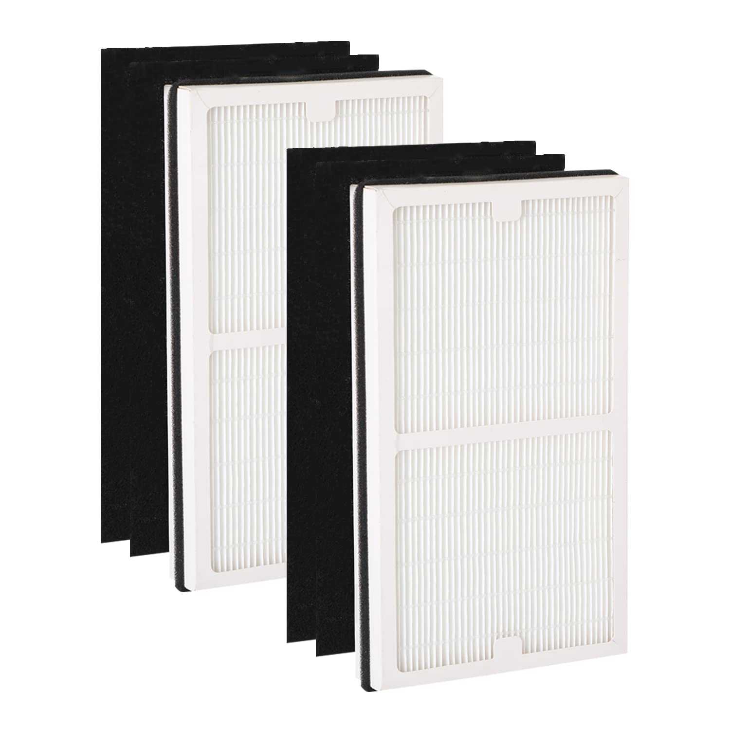 IAF-H-100C Filter Compatiable with Idylis IAP-10-280 and IAP-10-200,Part# IAF-H-100C,IAFH100C,2 Type C Hepa Filter and 4 Activated Carbon Pre-Filters