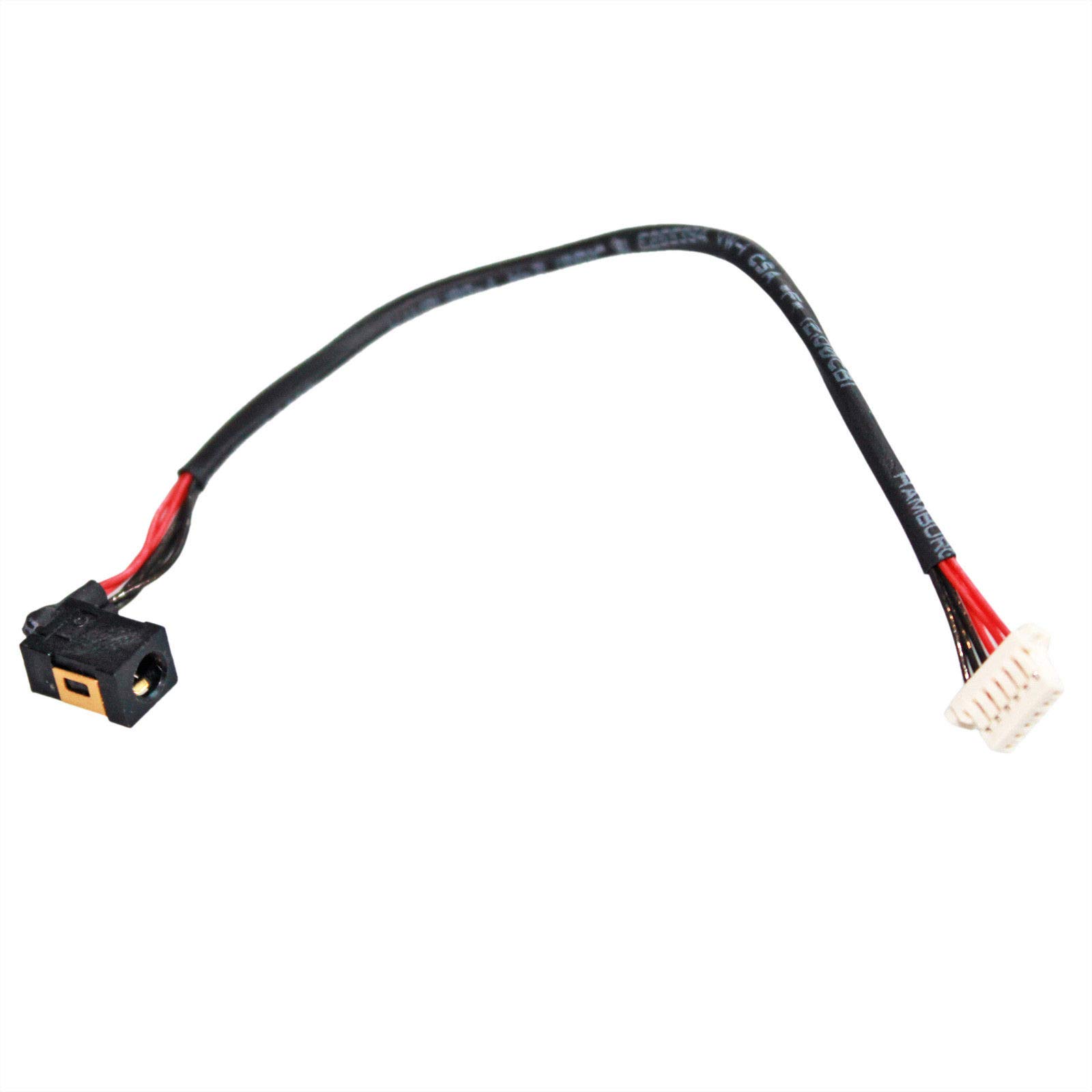 GinTai DC Power Jack with Cable Socket Plug Charging Port Replacement for Samsung Serie 7 Slate XE700T1A-H01AU XE700T1A-A06US