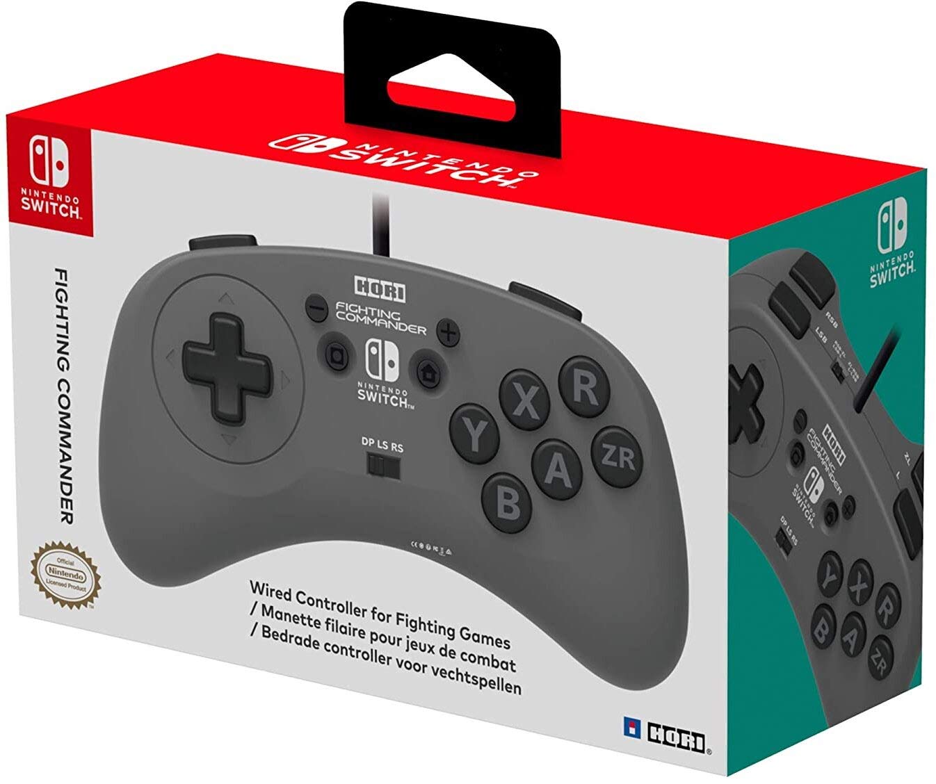 Hori Nintendo Switch Fighting Commander Officially Licensed By Nintendo - Nintendo Switch & Switch Fighting Stick Mini Officially Licensed By Nintendo - Nintendo Switch