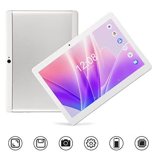 HD Tablet 1280x800 IPS Screen Dual Cameras 3 Slot Design 2GB RAM 32GB ROM 10.1 Inch Tablet for Home (US Plug)
