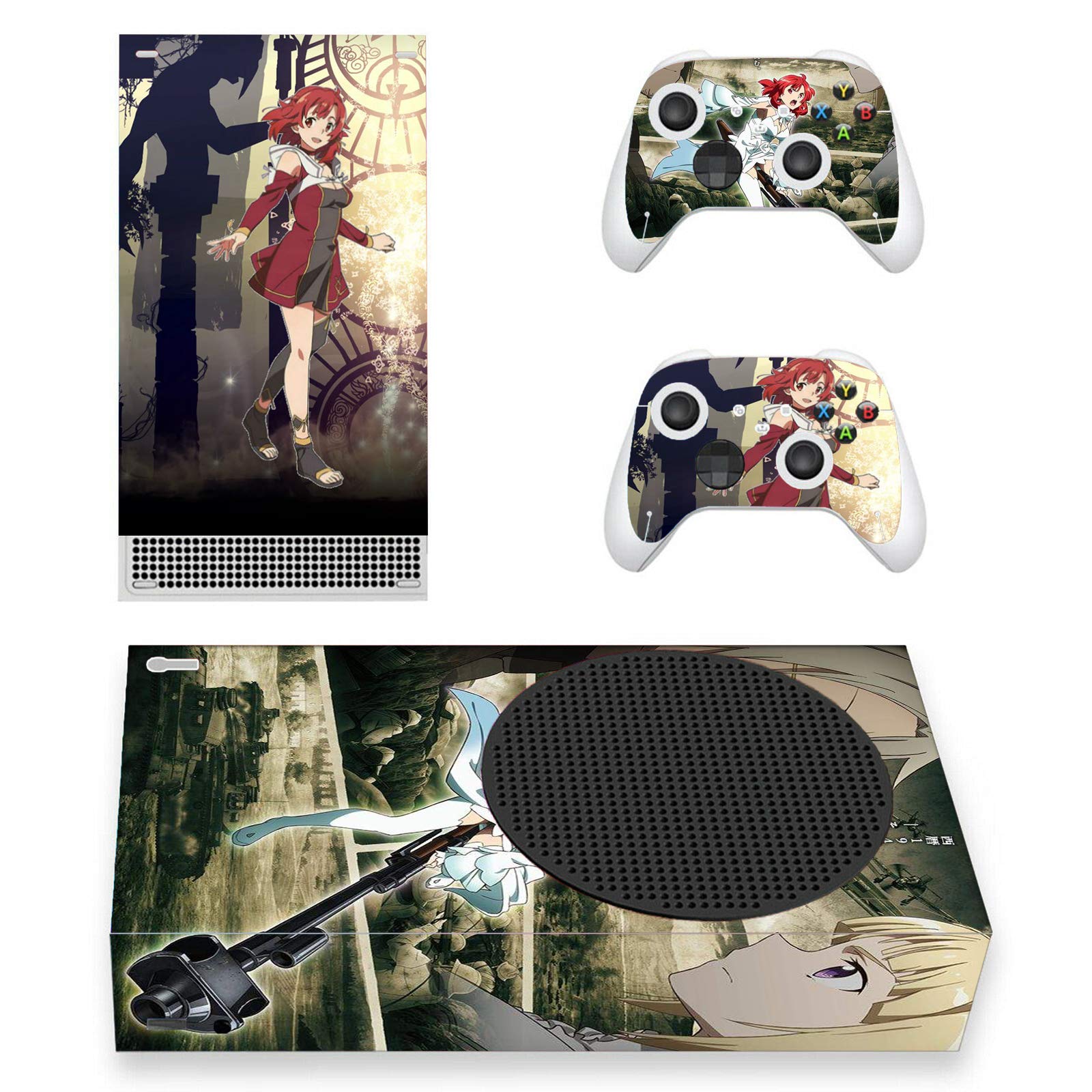 Izetta The Last Witch Anime Game Console Series S Console and Controller Skin Set, Skin Wrap Decal Kit