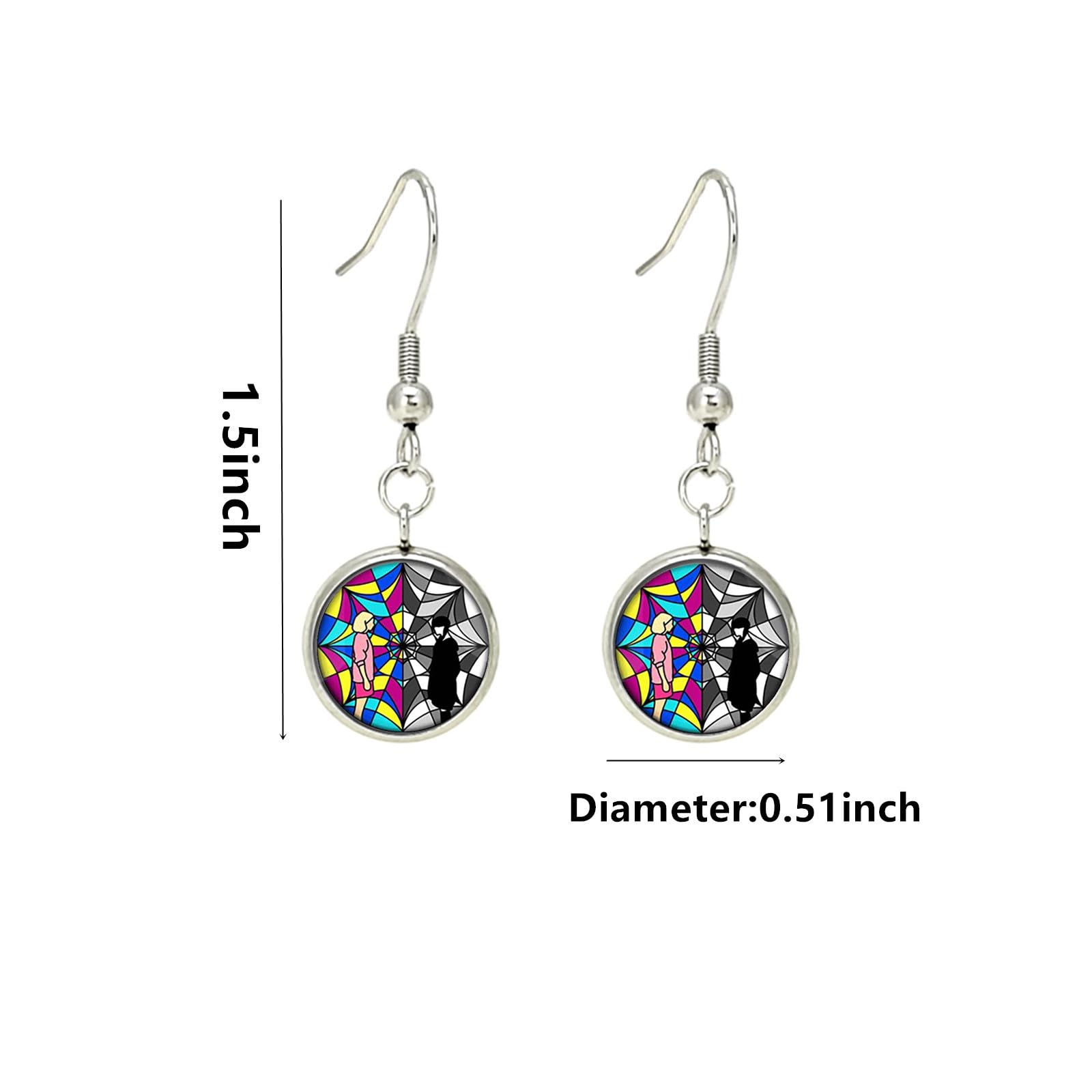 Horror Halloween Earrings Stud, Cartoon Earrings, Gift for Women, Men (1)