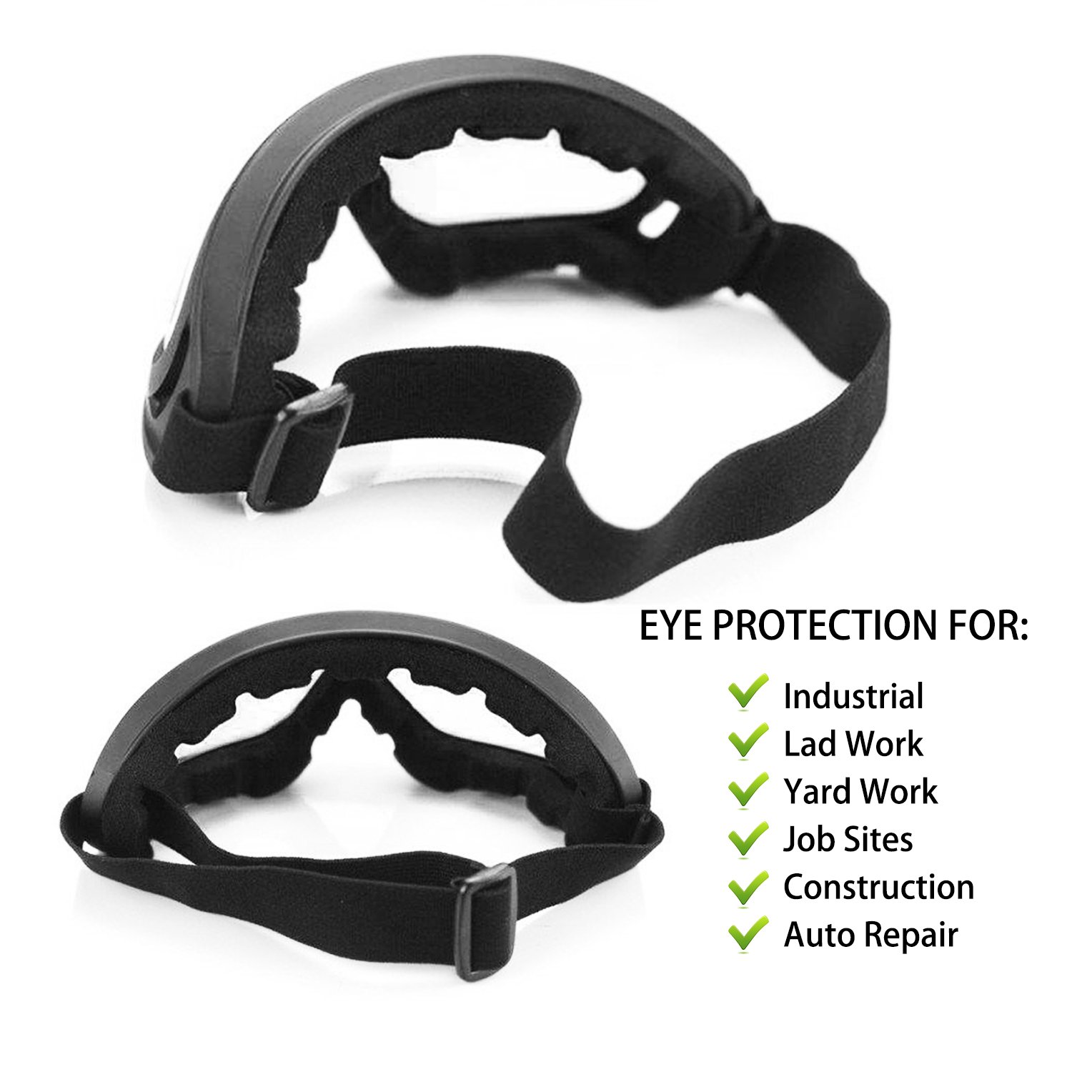 GUSTYLE 2 Pack Children's Safety Glasses with Wind Resistance and UV400 Protection Perfect for Foam Blasters Gun