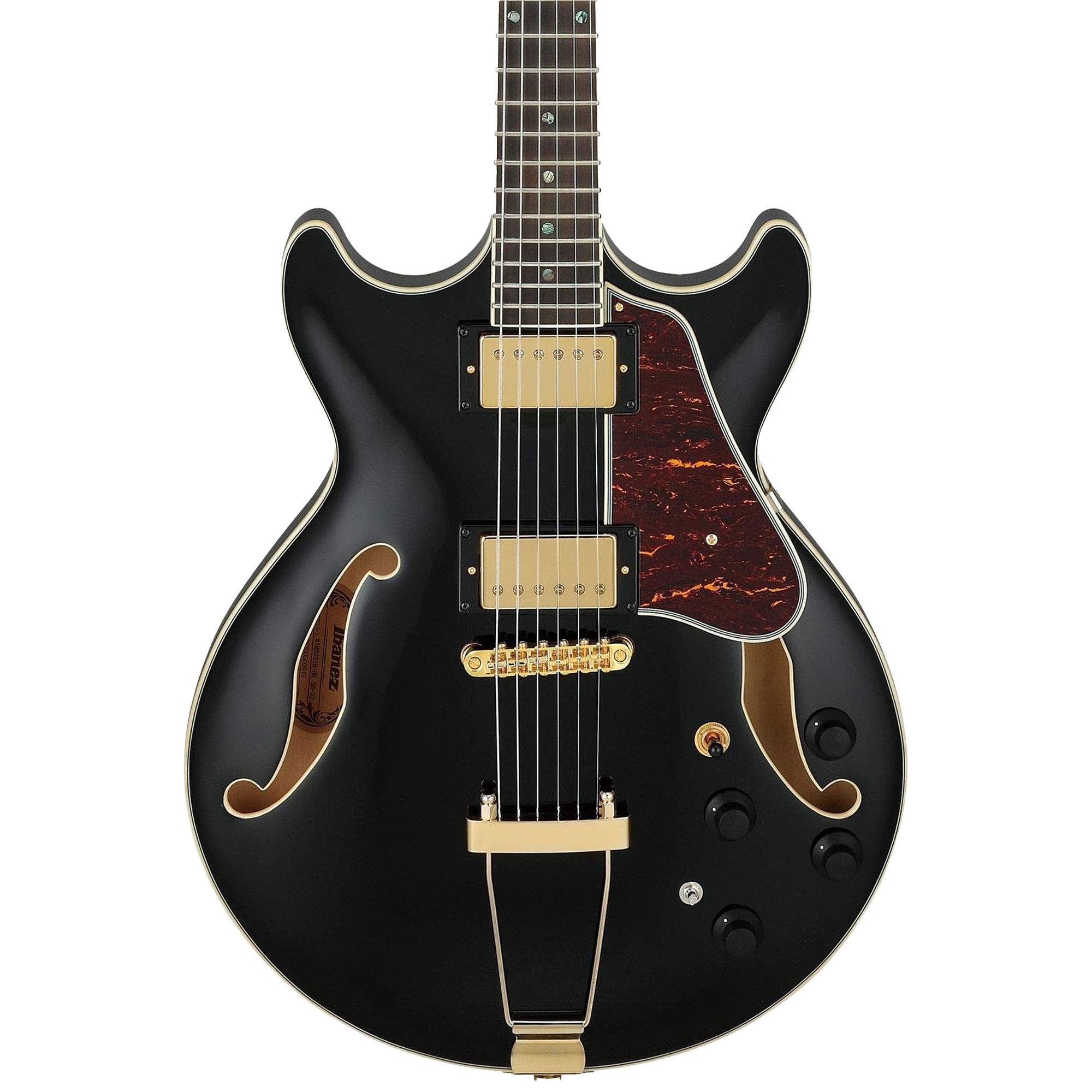 Ibanez AMH90 AM Artcore Expressionist Semi-Hollowbody Electric Guitar, Black