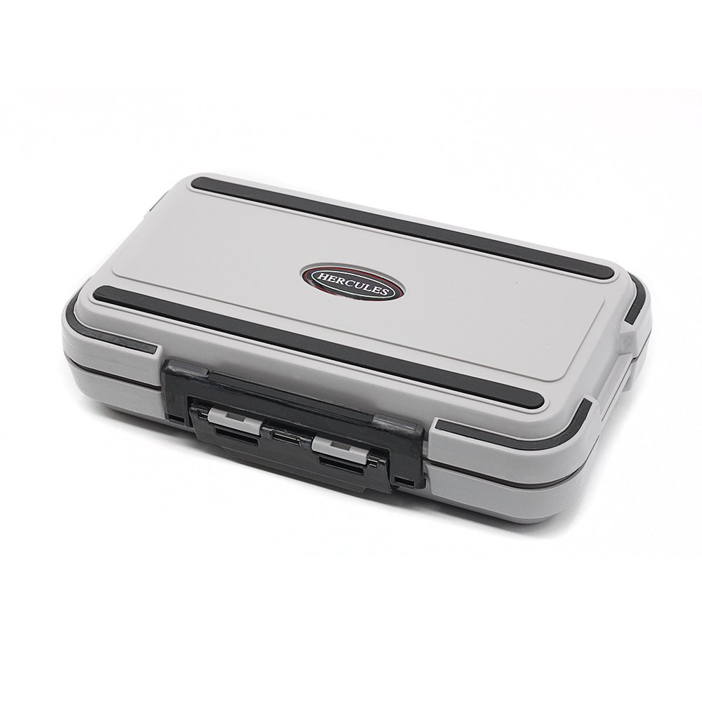 HERCULES Fishing Storage Plastic Tackle Box Lure Storage Box with Removable Dividers