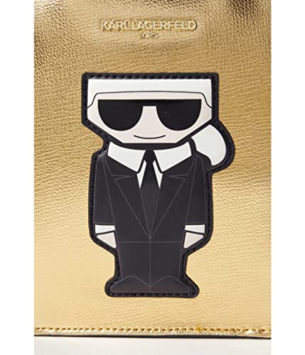 Karl Lagerfeld Paris Maybelle Crossbody3 Gold One Size
