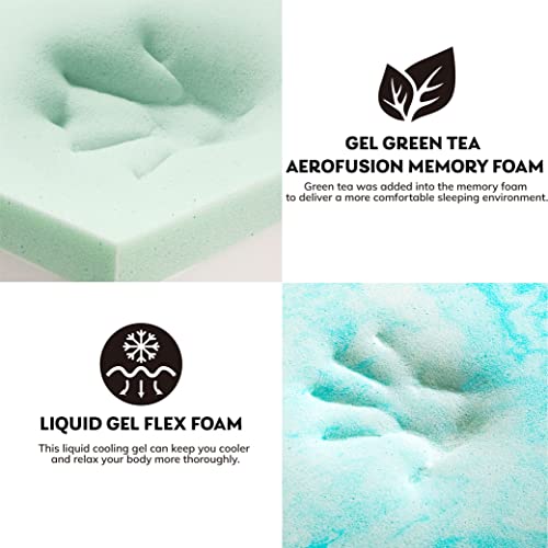 Go Green Woods Cool Dreams Gel Bliss Mattress - Queen