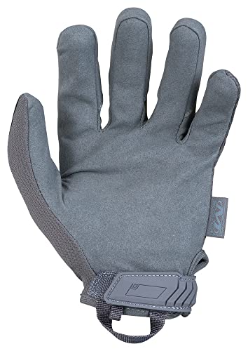 Mechanix Wear: The Original Tactical Work Gloves with Secure Fit, Flexible Grip for Multi-Purpose Use, Durable Touchscreen Safety Gloves for Men (Grey, Medium)