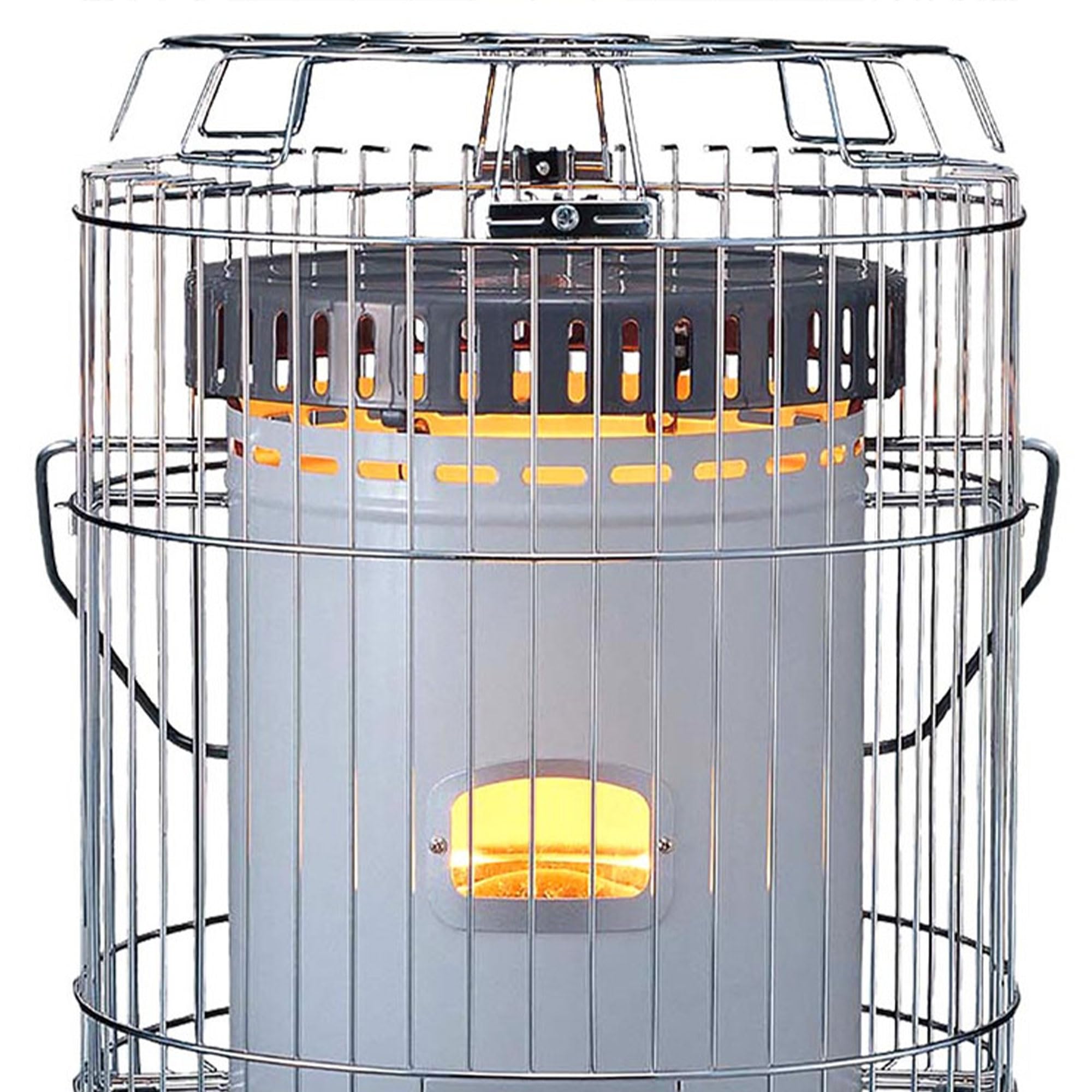 Kero World KW-24G Indoor Kerosene Heater, Large, Gray