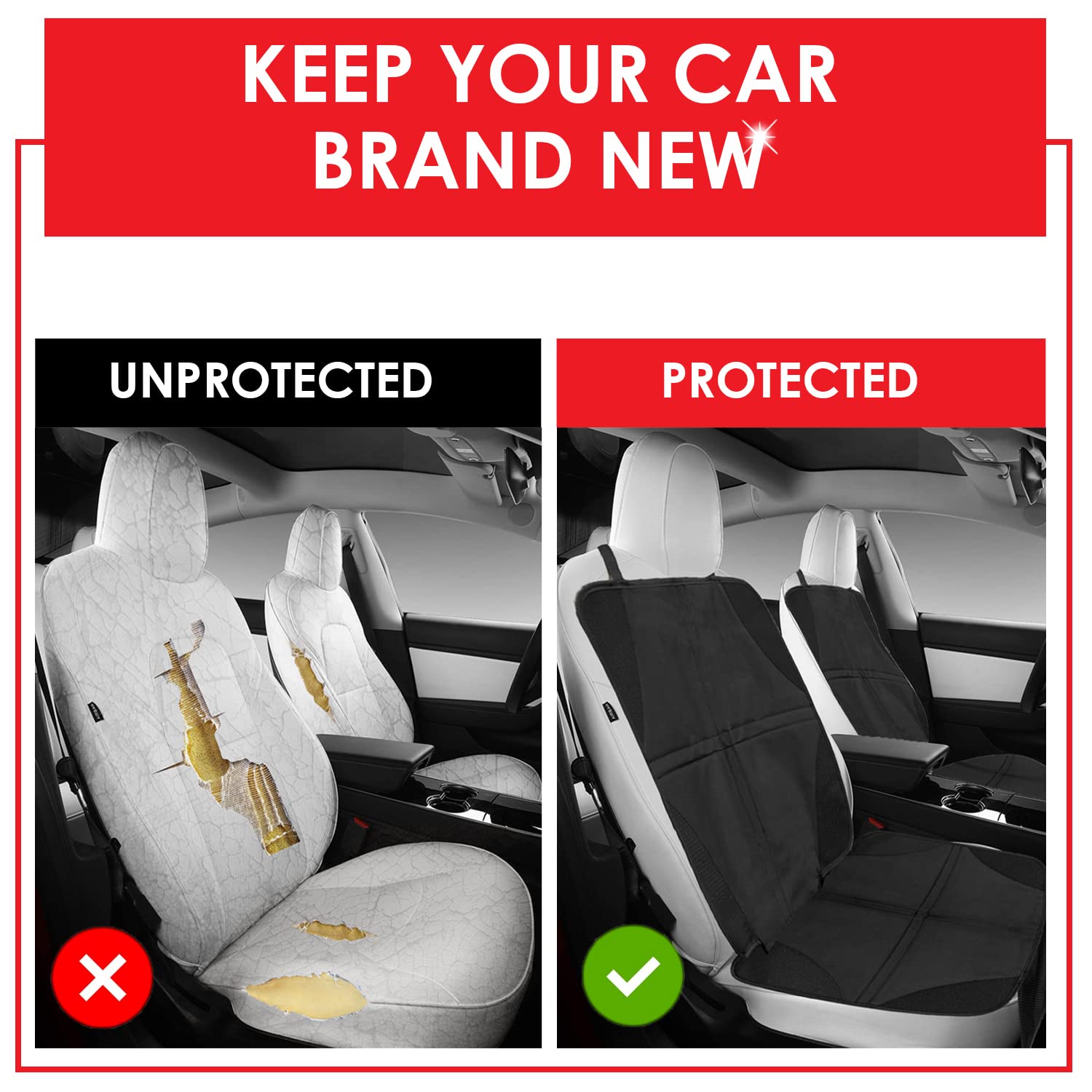Kesseph Car Seat Protector (1 Pack)