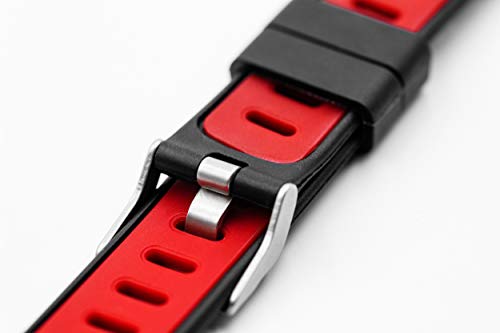Go-tcha Evolve LED-Touch Wristband Watch for Pokemon Go with Auto Catch and Auto Spin - Black/Red