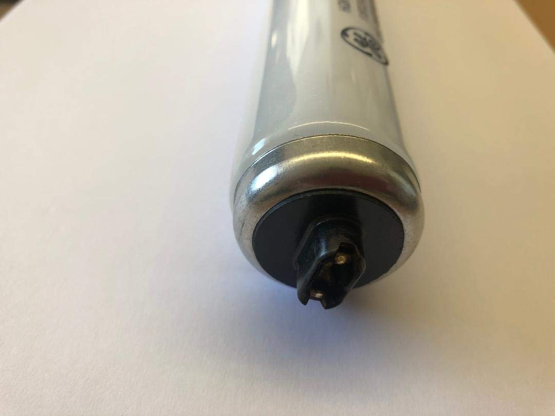 GE 12 Pieces 10204 F18T12/CW/HO 30 Watt 4100K RDC (R17d) Base T12 High Output Fluorescent Light Bulb Cool White