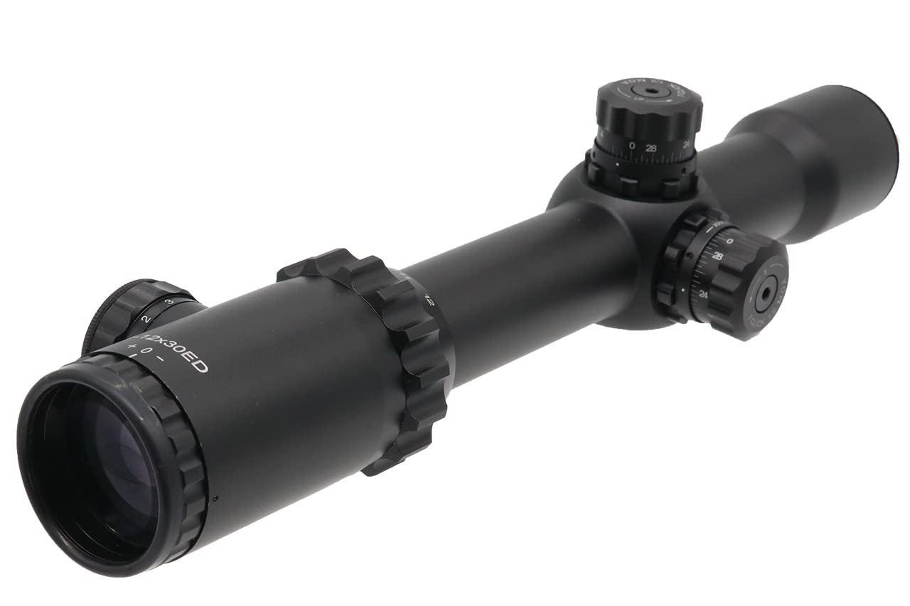 High Resolution Range shotting Zoom 12 Rifle Scope SHOTAC 1-12X30ED (30)