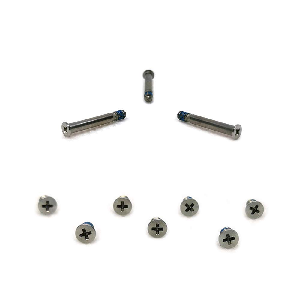 GODSHARK Bottom Case Screws 10 pcs Replacement for MacBook Pro 13" A1278, 15" A1286, 17" A1297 (2009-2012)
