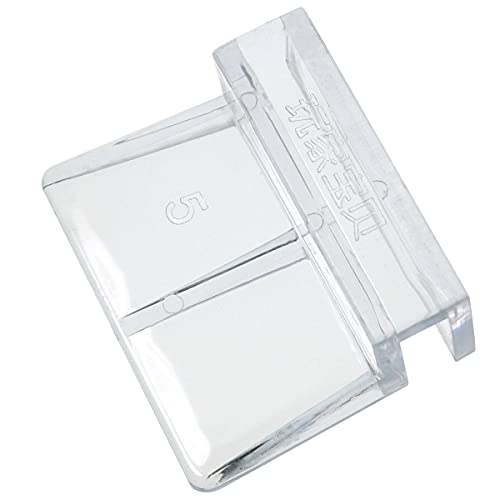 MEETOOT 4pcs Fish Tank Bracket 5mm Acrylic Fish Tank Support Tools Clear Aquarium Fish Tank Glass Cover Clip Support Holder