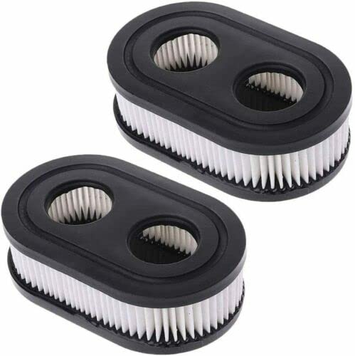 LEFITPA Replacement 2 Packs 593260 798452 5432 5432K Air Filter for Briggs & Stratton 09P702 9/10 OHV 500-550 E&Ex Series Walks Length- 4 3/8β Width- 2 1/2β Height- 1 3/8β