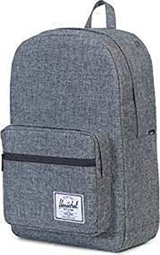 Herschel Pop Quiz Backpack, Raven Crosshatch/Black, Classic 22L