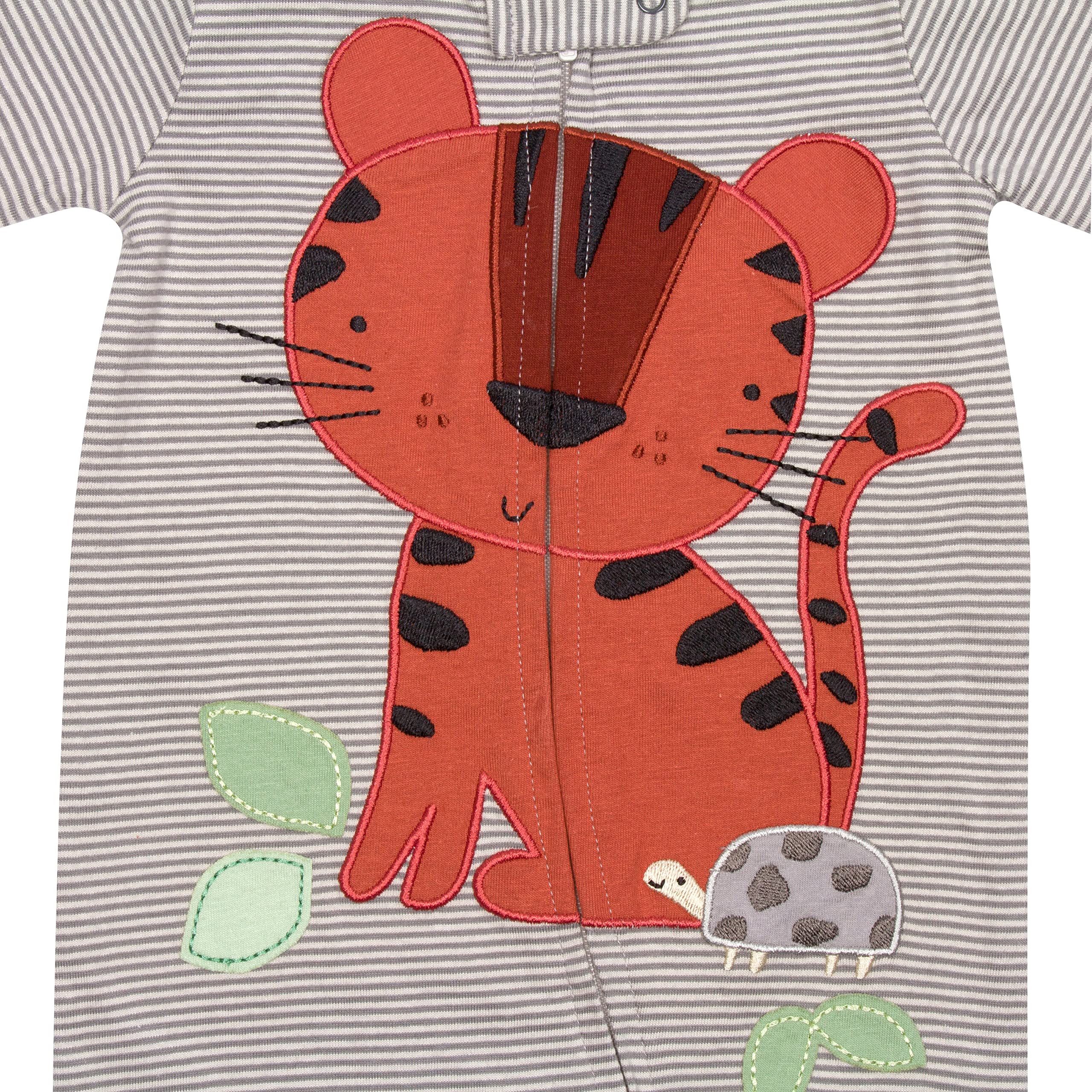 GerberBaby Boys3-Pack Sleep 'N PlayOrange Safari6-9 Months