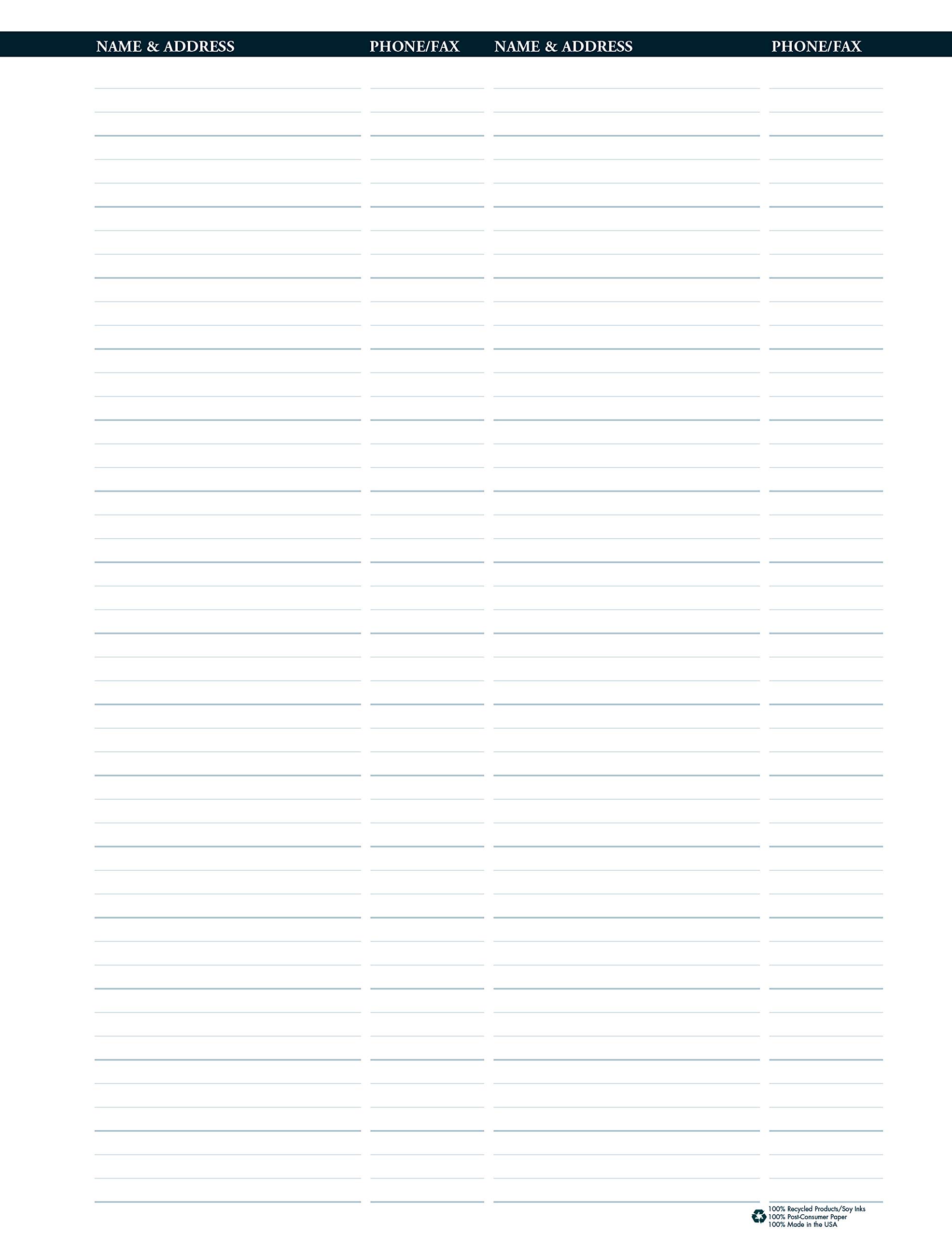 House of Doolittle 2023 Weekly and Monthly Planner Calendar, Black Cover, Tabbed, 8.5 x 11 Inches, January - December (HOD28302-23)