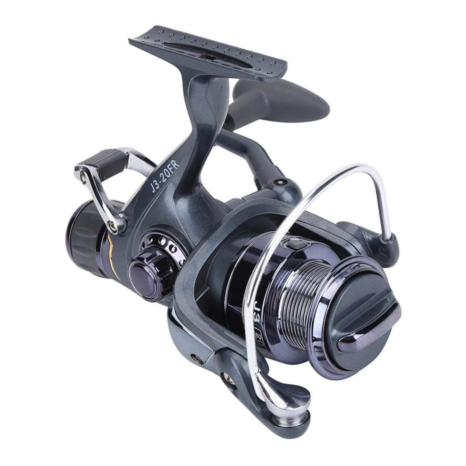 Haowecib Carp Spinning Reel, Durable Fishing Reel, Sturdy and Durable Corrosion Resistant for Carp Fishing Tackle(20FR)