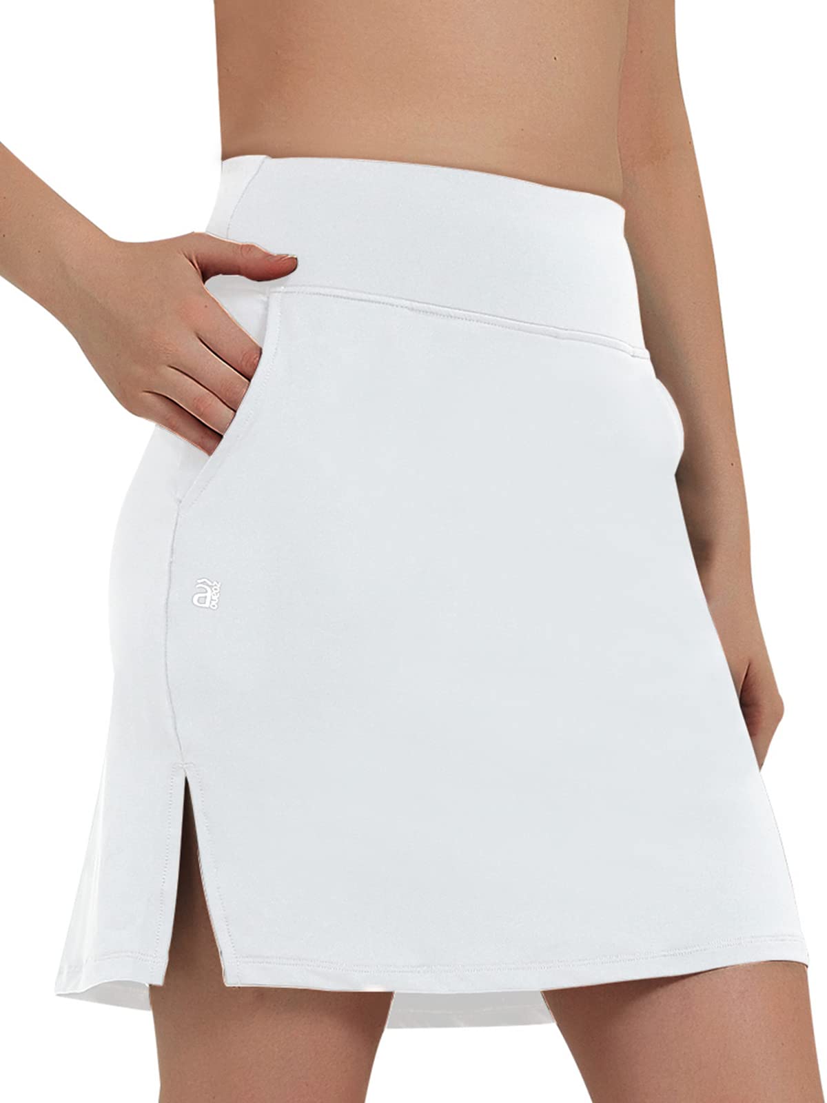 Golf Skirts for Women Midi Length Tennis Skort Workout Gym Running Shorts Blue L