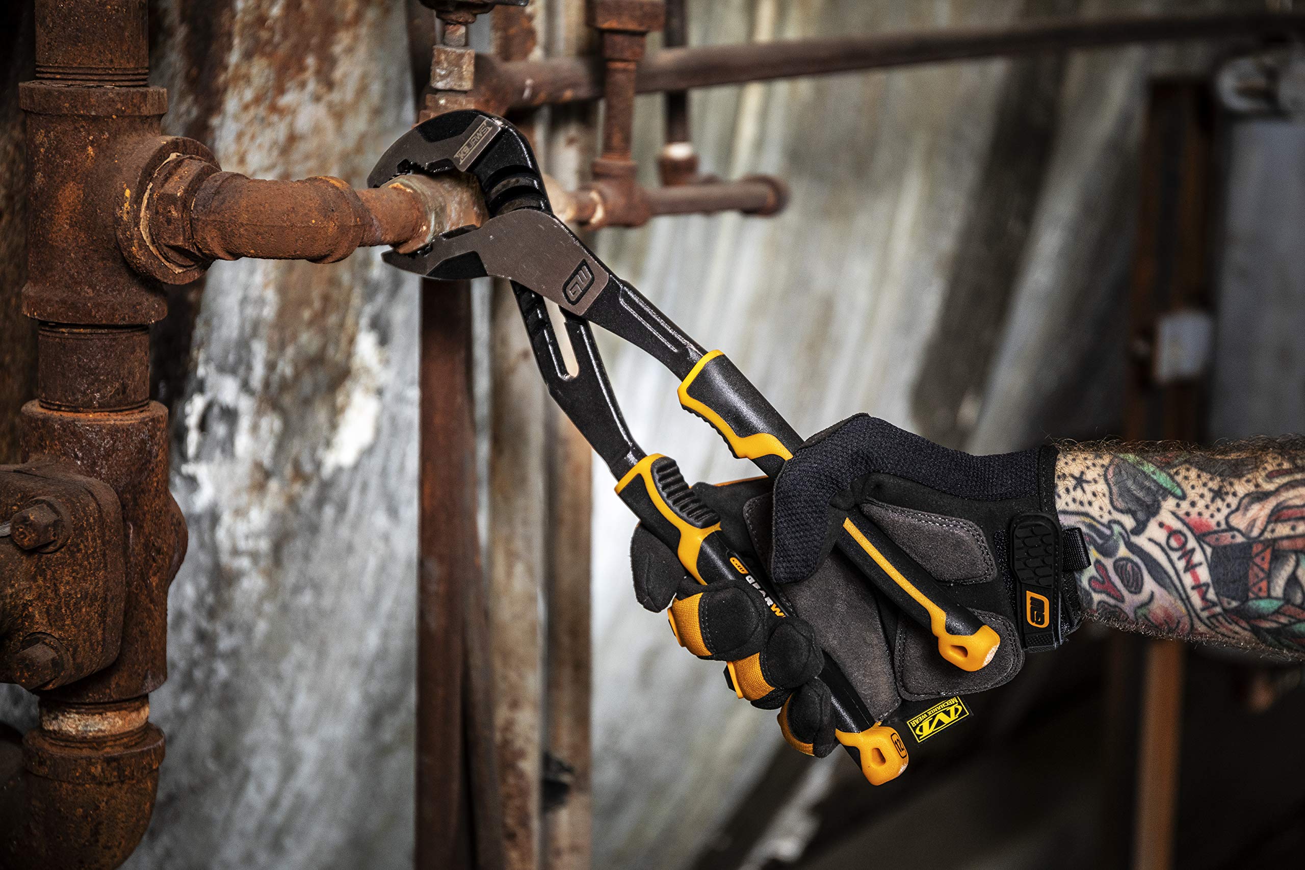 GEARWRENCH 4 Piece PITBULL Dual Material Mixed Plier Set - 82203C
